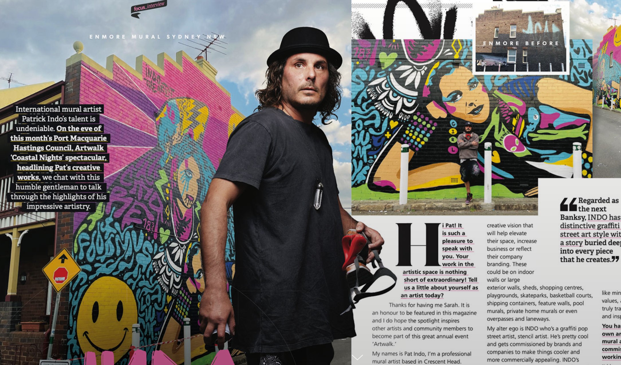 Brendale Mural: Artist Winner Patrick Indo | Brendale BESS | Akaysha Energy